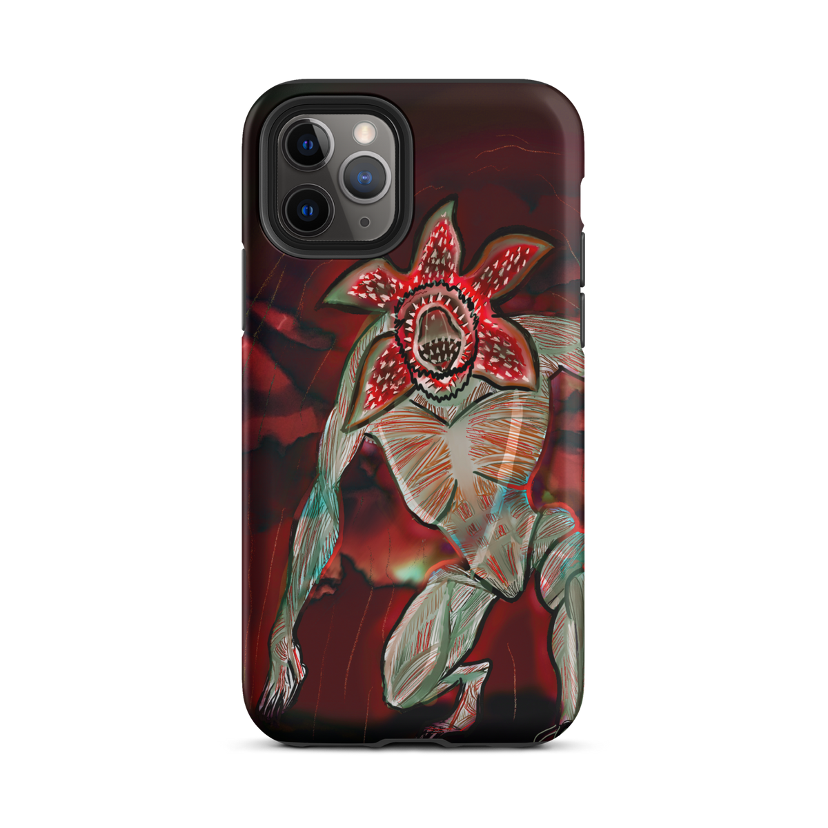 iPhone Demogorgon inspired phone case – Johanna Gomez Art